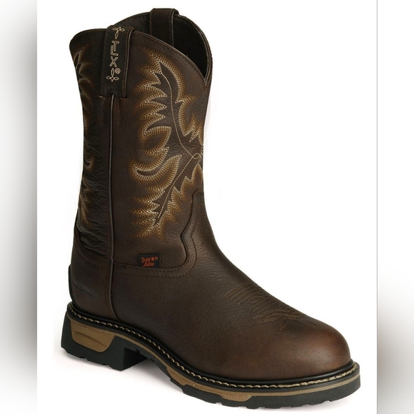 Tony Lama | Shoes | Men Tony Lama Steel Toe Boots | Poshmark